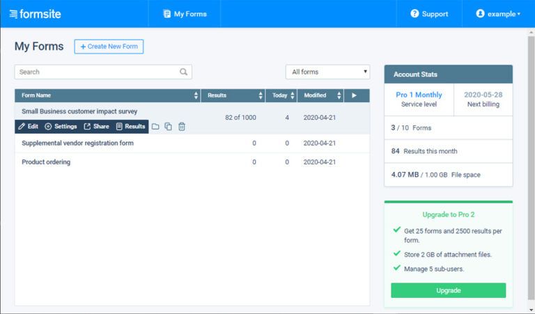 New Design for Formsite! See the Changes and Updates Here. - Formsite