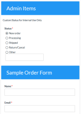 Admin Items Forms & Templates | Formsite