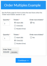 Order Multiples Example Forms & Templates | Formsite