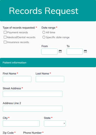 Request Form Templates | Formsite