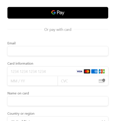 Stripe Payment Methods for Global Customers - Formsite