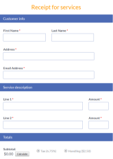 Product Order Form Templates | Formsite