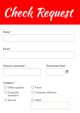 Request Form Templates | Formsite