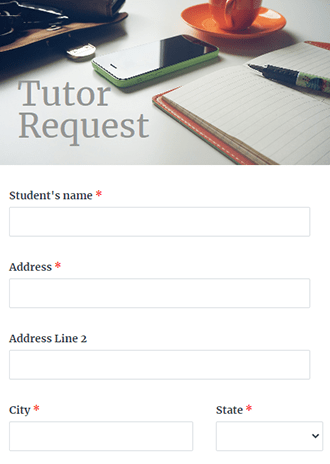 Request Form Templates | Formsite