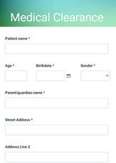 Medical Form Templates | Formsite