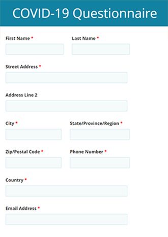 COVID-19 Form Templates | Formsite