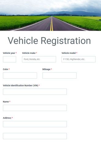 Registration Form Templates | Formsite