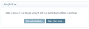 Copy an Integration Authorization from Another Form - Formsite