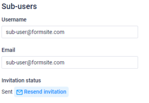 Invite Sub-users for Admin or Limited Account Access - Formsite