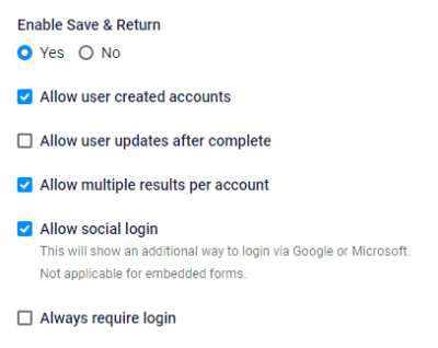 Let Form Users Save with Microsoft Accounts - Formsite