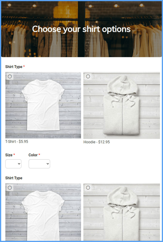 Pay By Check Template & Order Form Template | Formsite