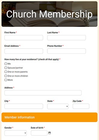 Simple Registration Form