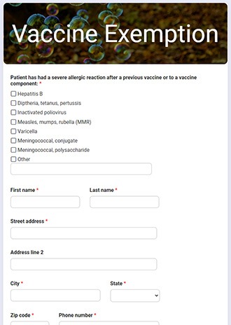 COVID-19 Form Templates | Formsite