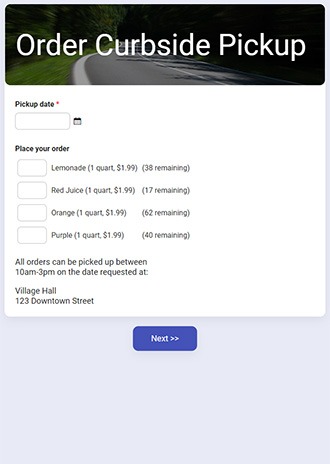 Product & Order Form Templates | Formsite