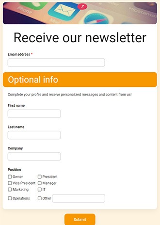 Signup Form Templates | Formsite