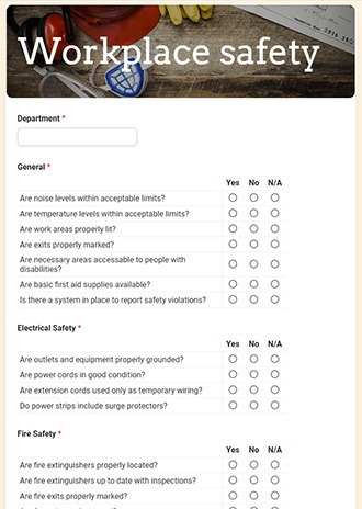 Asessment Form Templates | Formsite