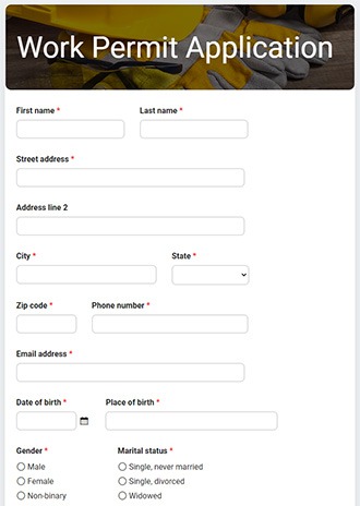 Application Form Templates | Formsite