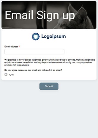 Signup Form Templates | Formsite