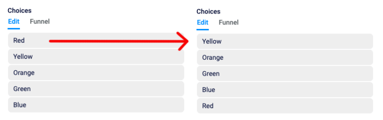 Workflow Choices For Dropdowns And Other Choice Items Formsite