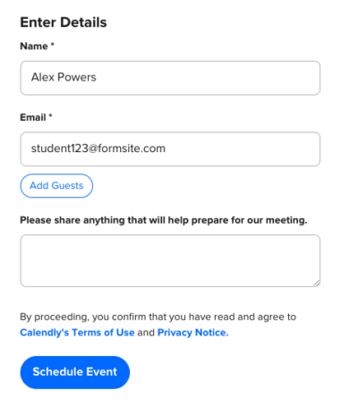 Calendly Enhancements for Even Better Scheduling Forms - Formsite